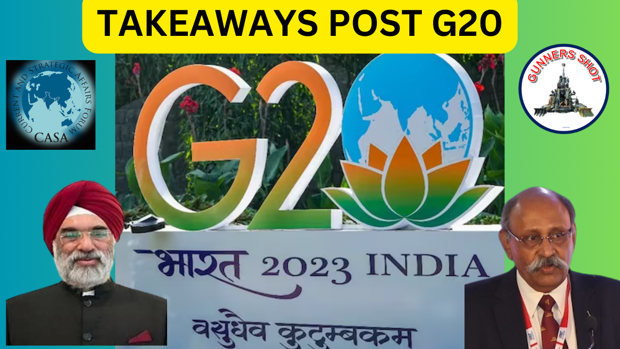 Takeaways Post G20 – Gunners Shot