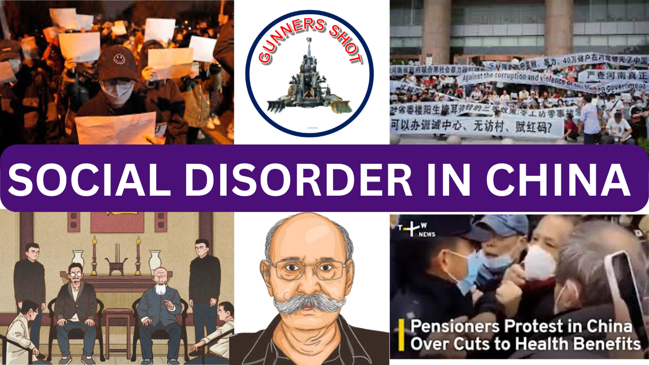 Social Disorder in China – Gunners Shot