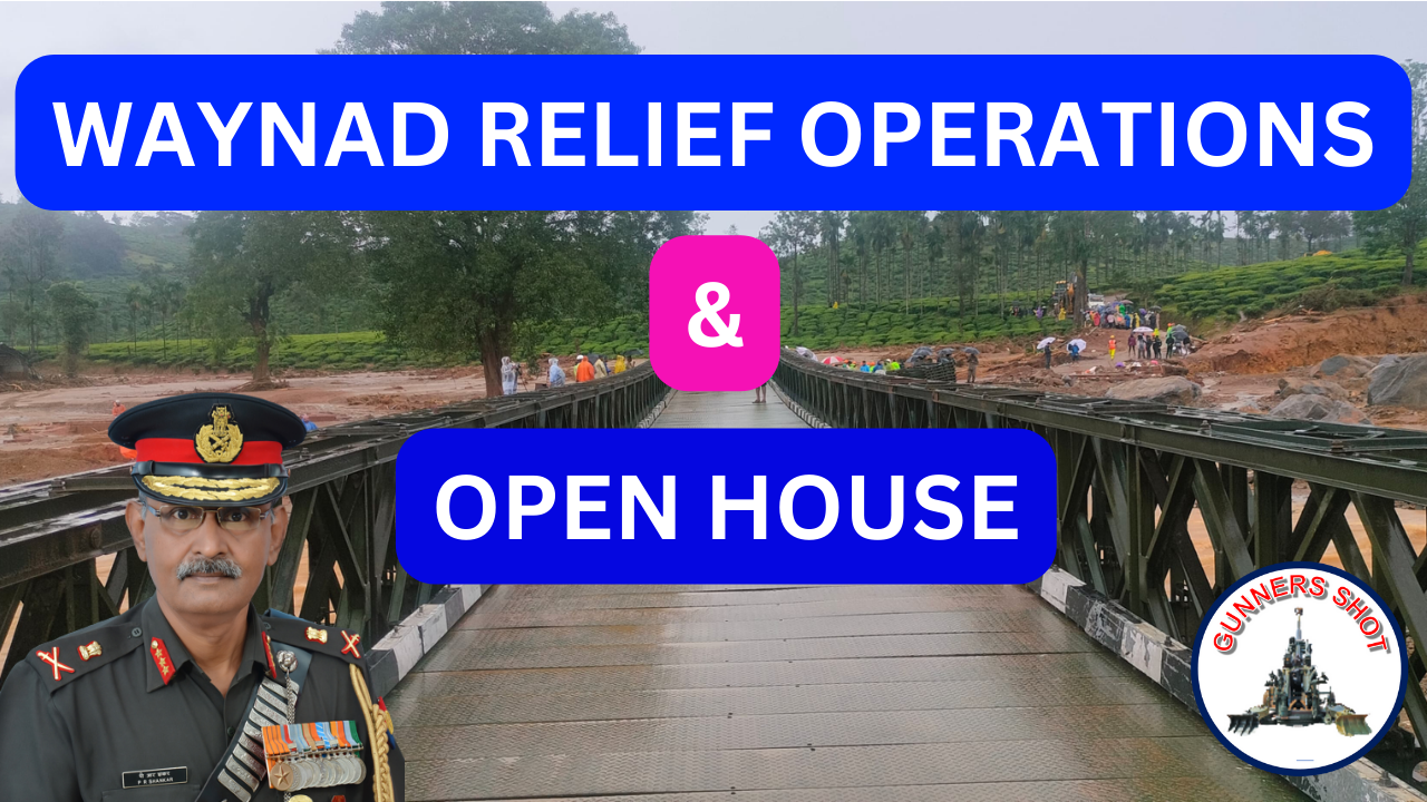 Waynad Relief Operations – Gunners Shot